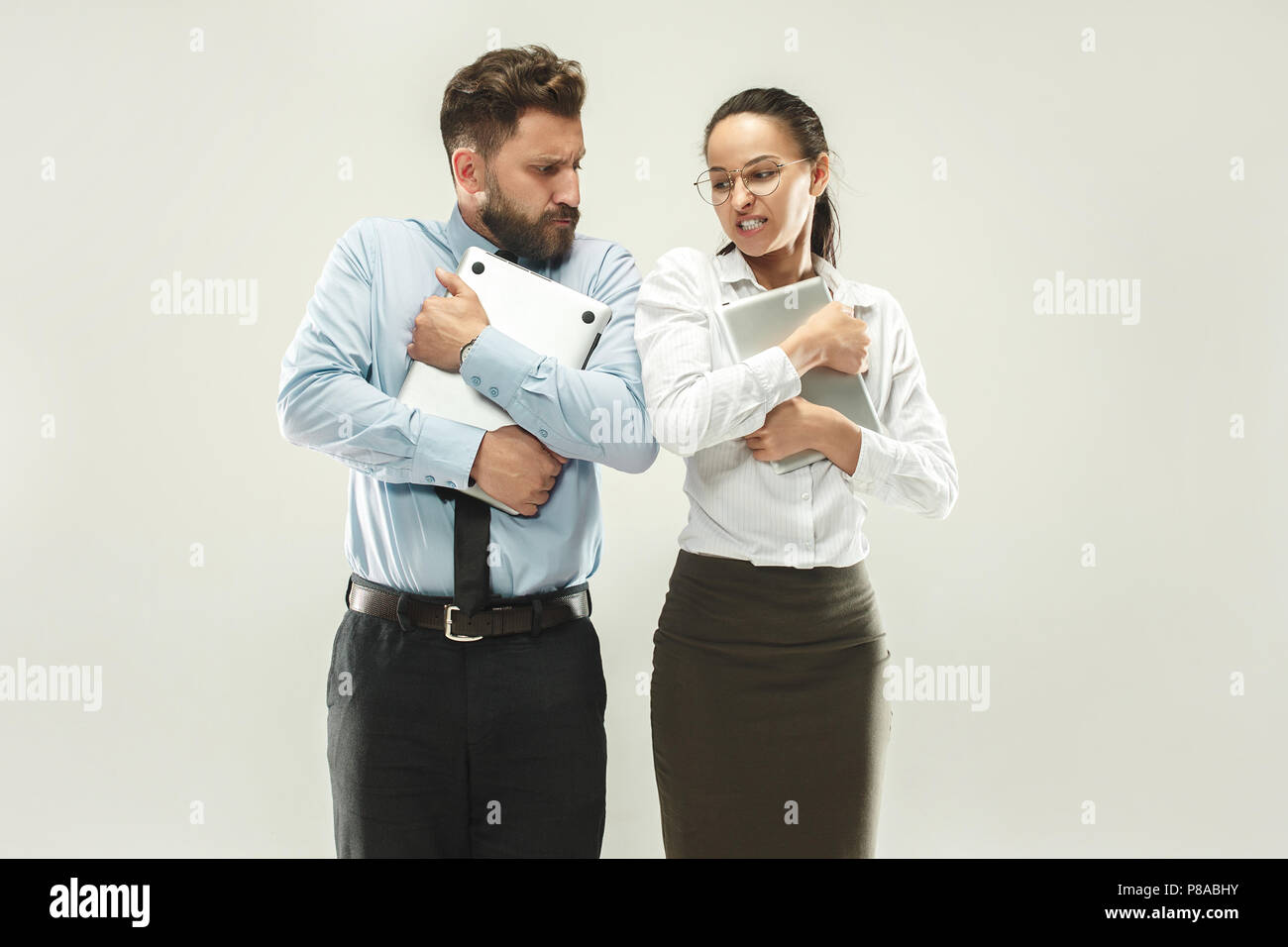 Angry boss man hi-res stock photography and images - Alamy