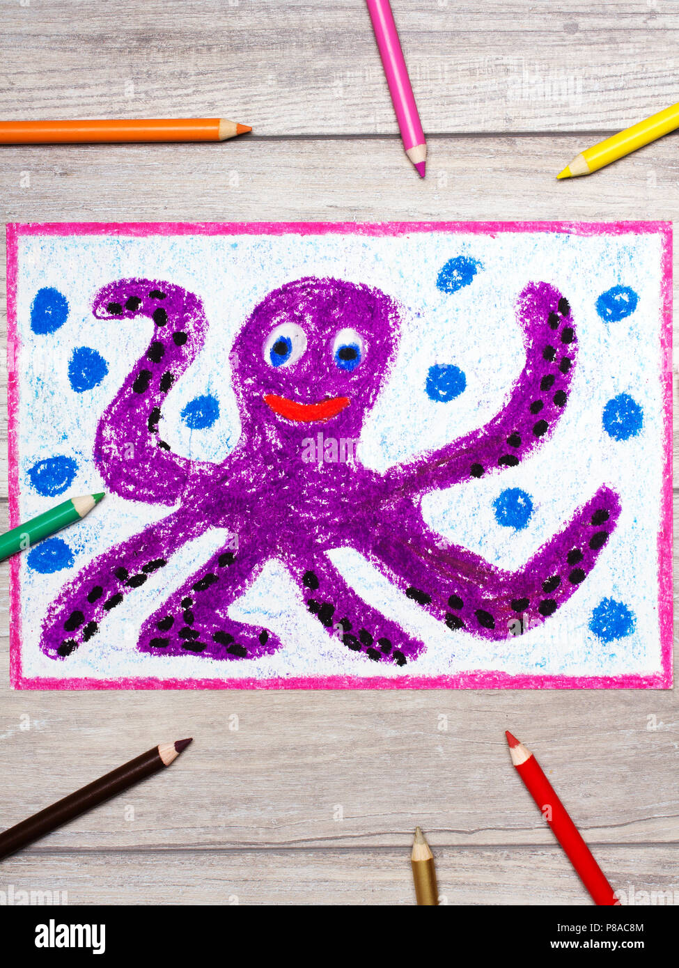 Octopus Sketch High Resolution Stock Photography and Images - Alamy