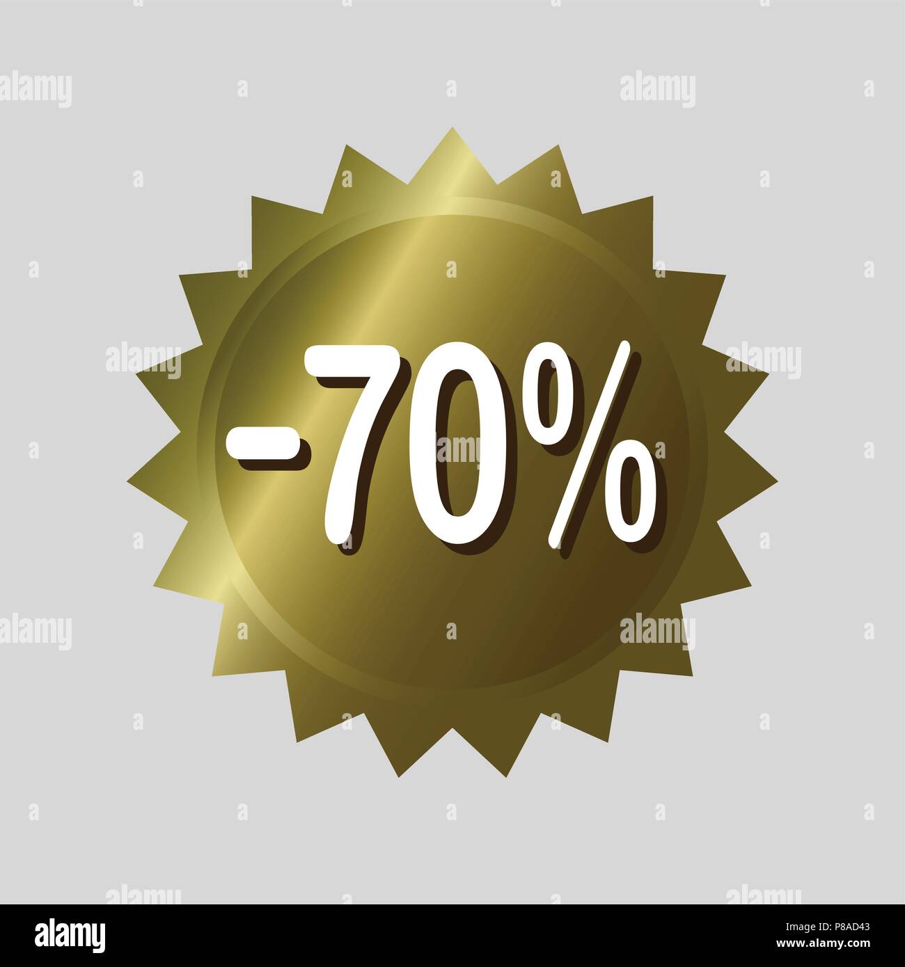 Gold sticker hi-res stock photography and images - Alamy