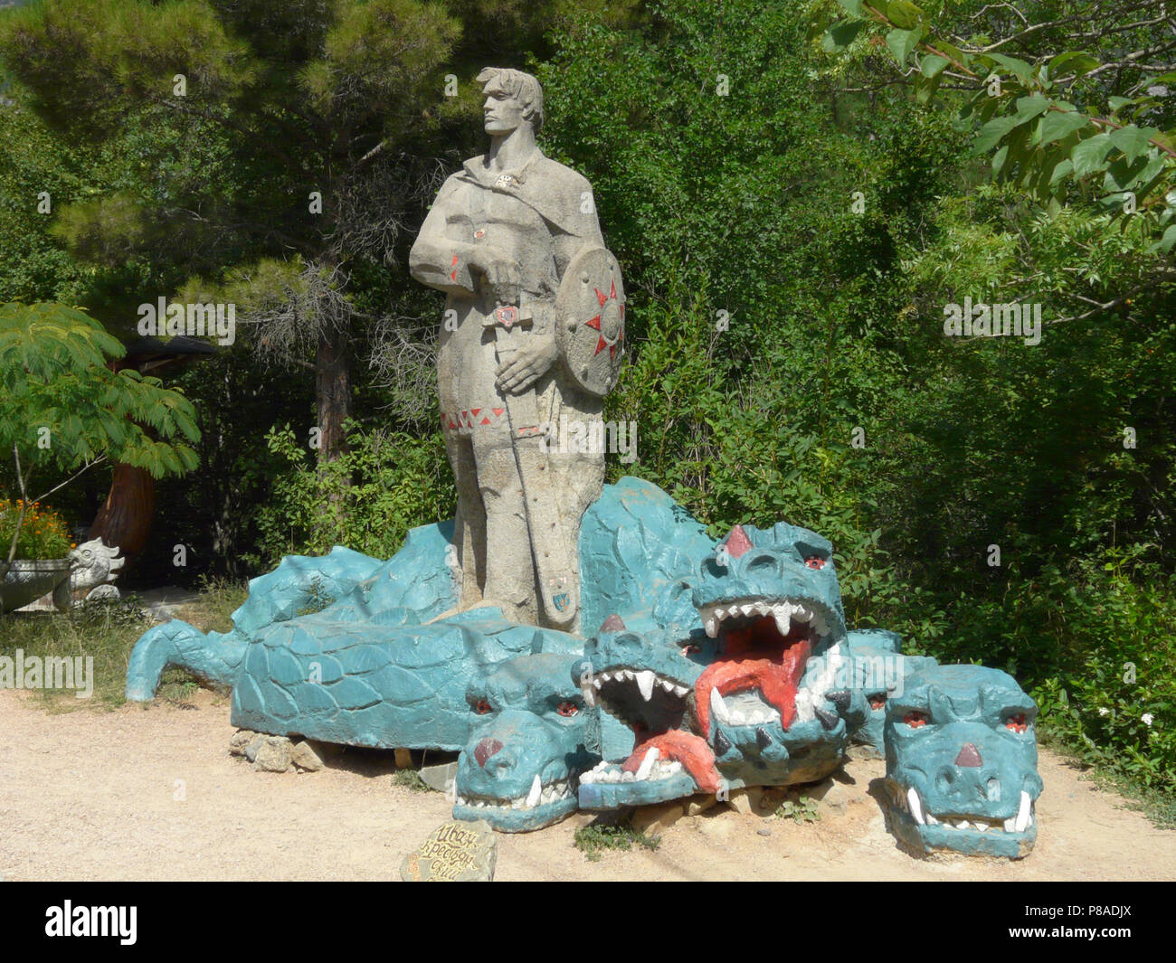 Three headed dragon hi-res stock photography and images - Alamy