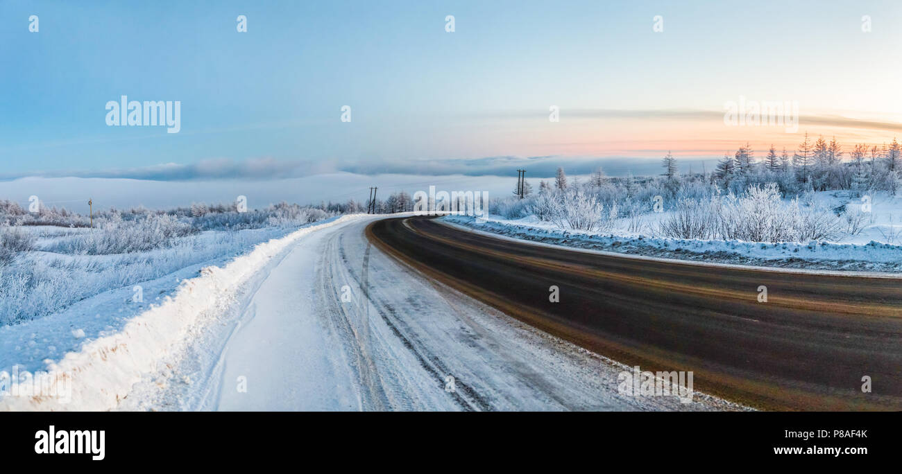 Magadan winter hi-res stock photography and images - Alamy