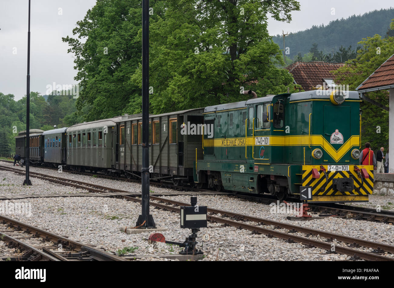 šargan eight train hi-res stock photography and images - Alamy