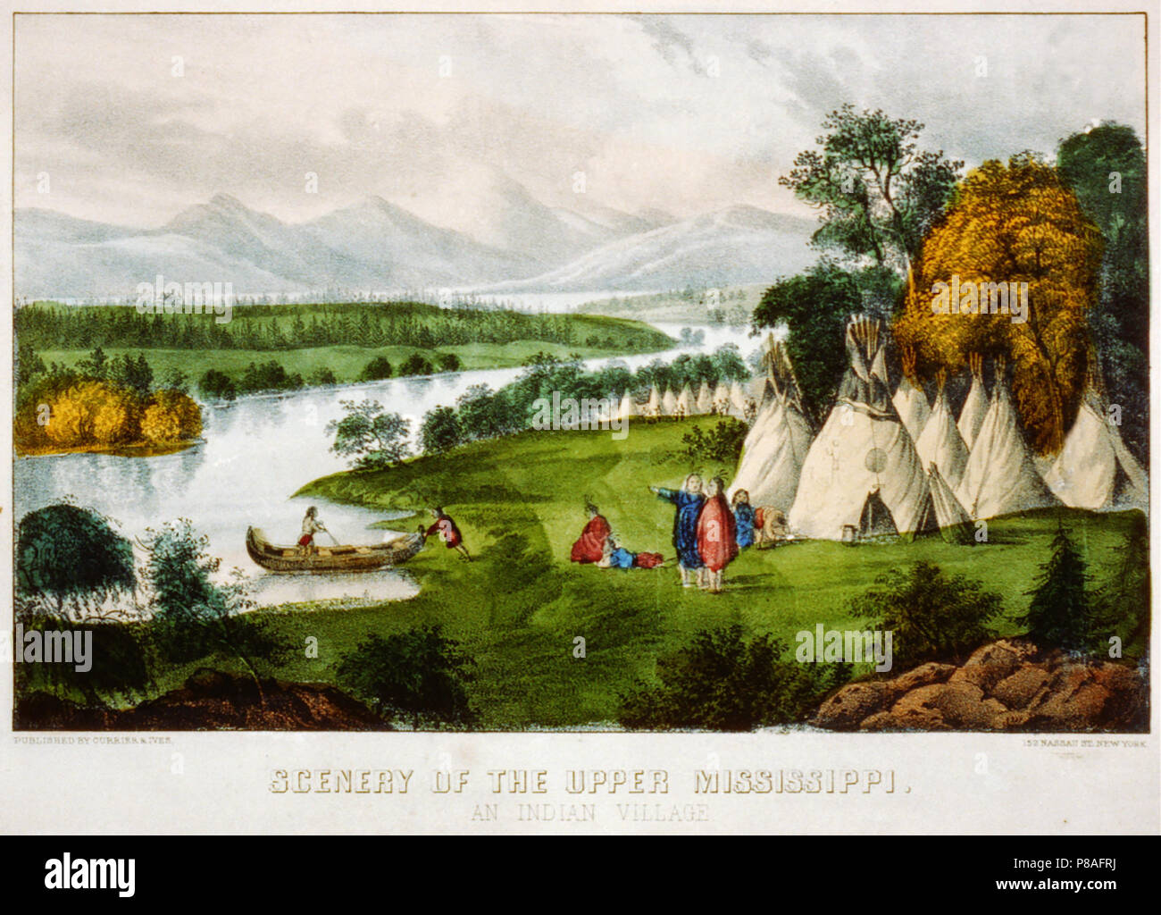 American indians 1800s hi-res stock photography and images - Alamy