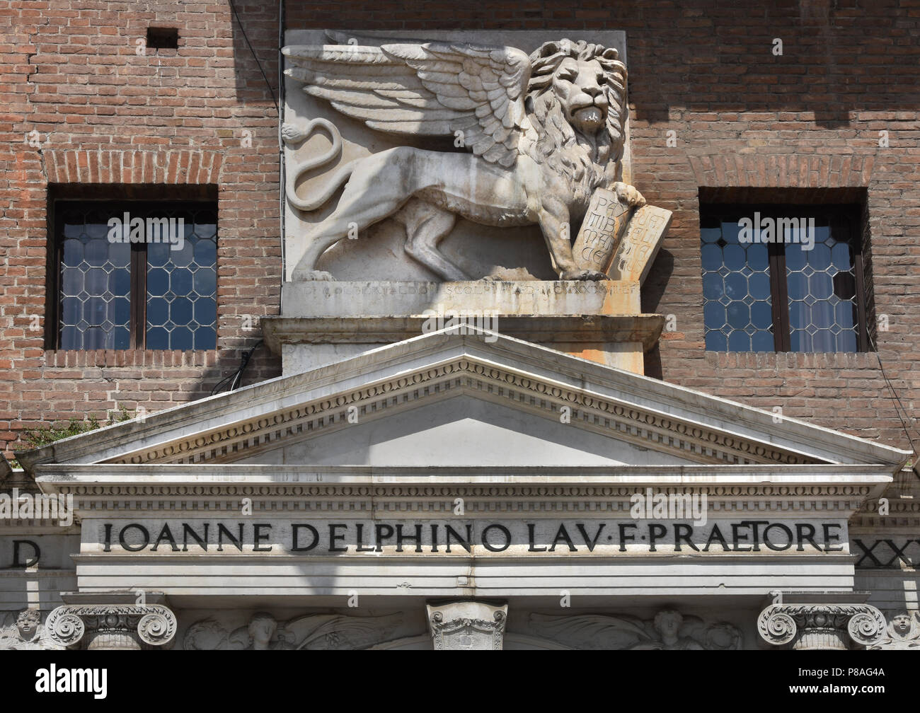 Piazza dei Signori square, Verona, Veneto, Italy, Italian ( Square of ...