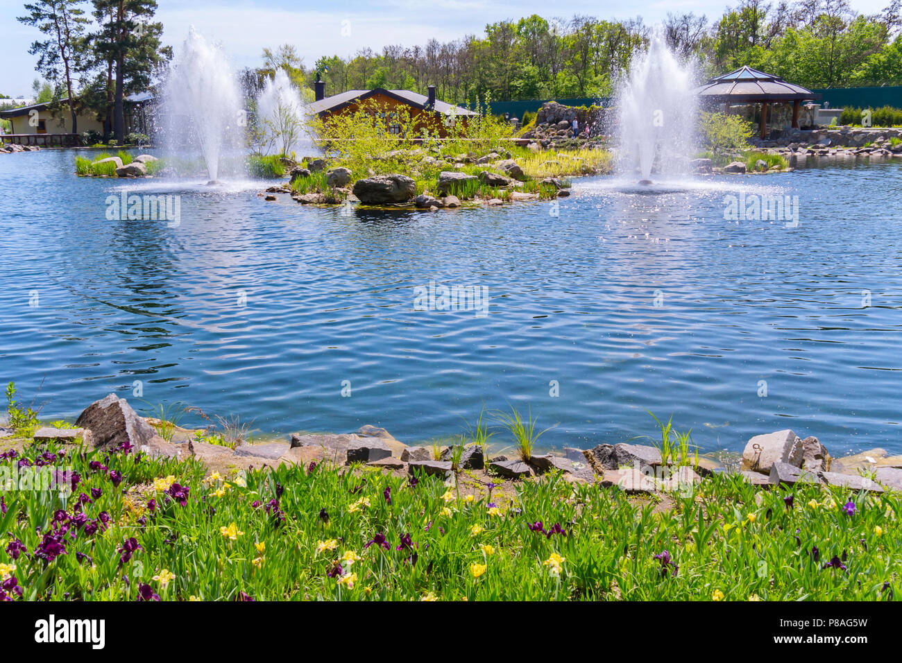 Cheerful landscape hi-res stock photography and images - Alamy