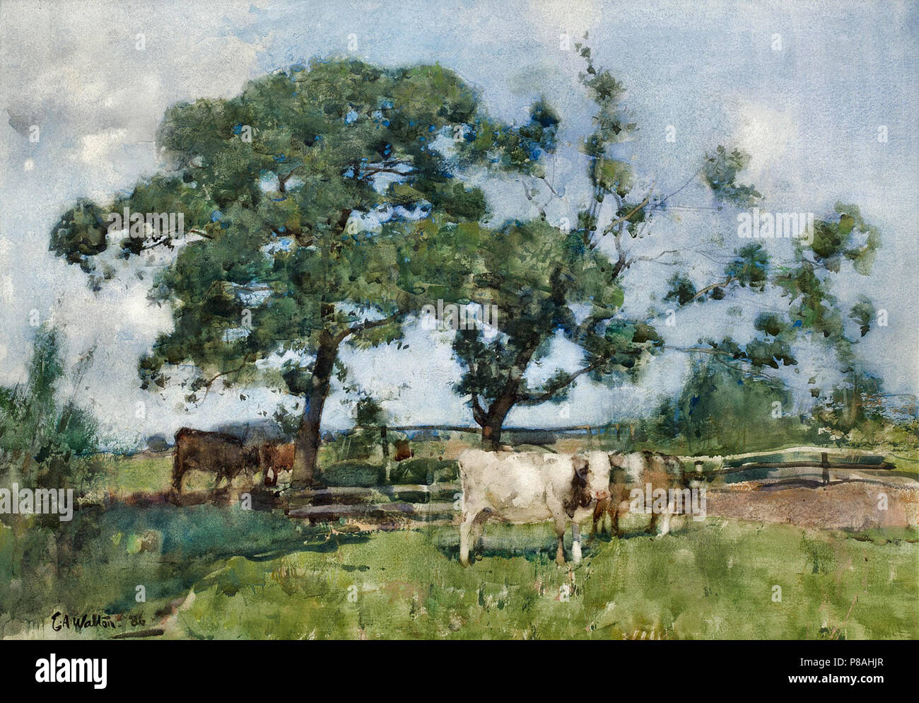 Edward arthur walton hi-res stock photography and images - Alamy