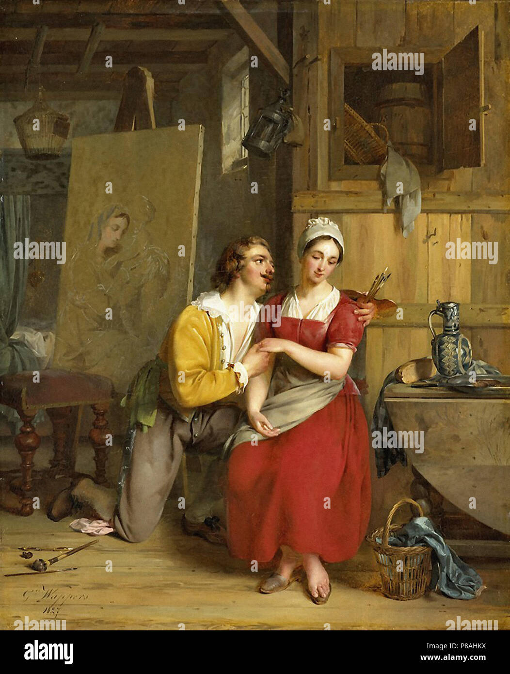 Gustave Wappers High Resolution Stock Photography and Images - Alamy