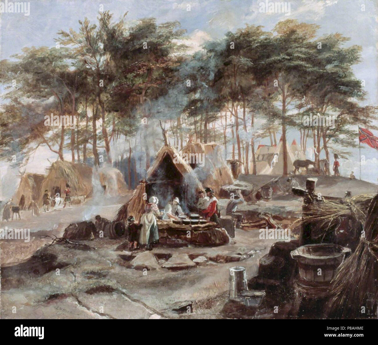 Ward Edward Matthew - Chobham Camp Stock Photo - Alamy