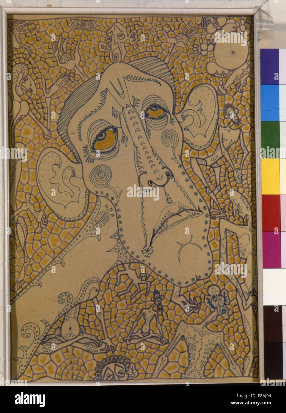 Self-Portrait. Museum: PRIVATE COLLECTION Stock Photo - Alamy