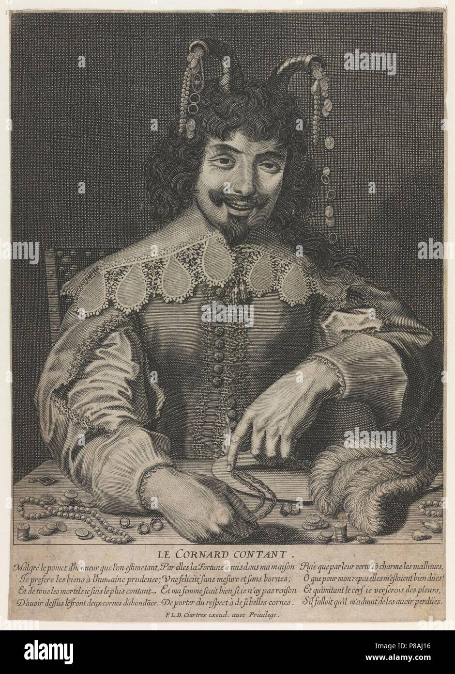 The Happy Cuckold. Museum: PRIVATE COLLECTION Stock Photo - Alamy