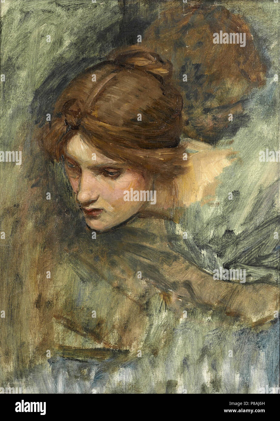 Waterhouse John William - the Awakening of Adonis 1 (Study for the Head ...