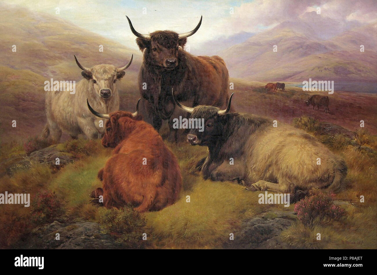 Watson William - Scottish Monarchs Stock Photo - Alamy