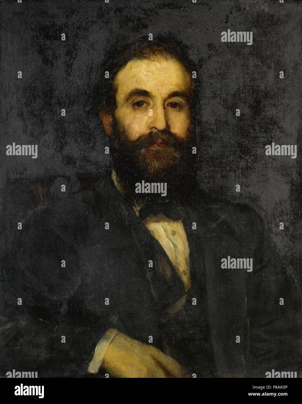 Watts George Frederick - Portrait of George (Aristides) Eumorfopoulos ...