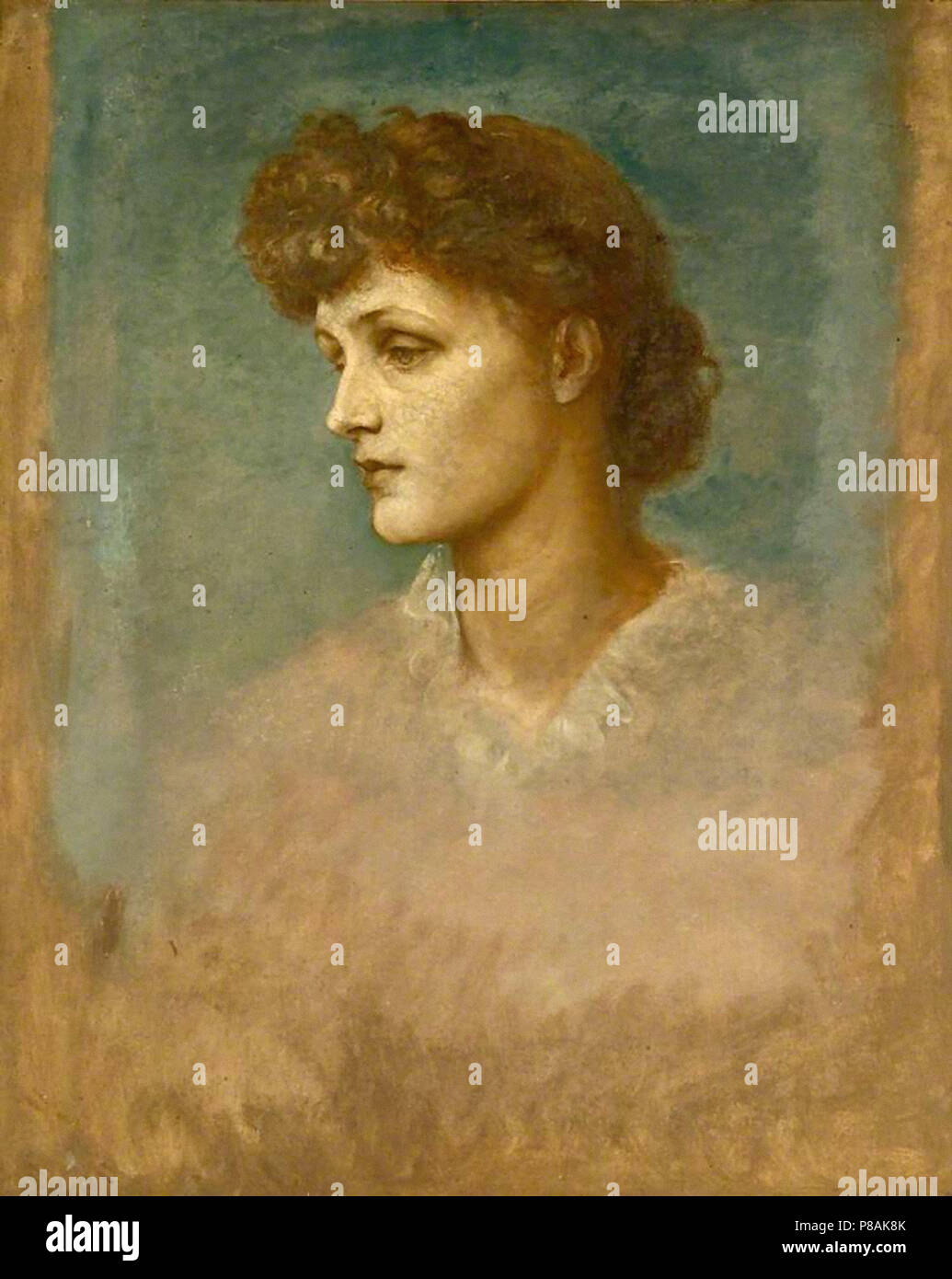 Watts George Frederick - Violet Lindsay 1 Stock Photo - Alamy