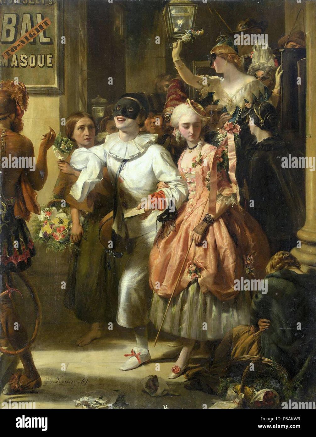 Thomas Webster Painting High Resolution Stock Photography and Images ...