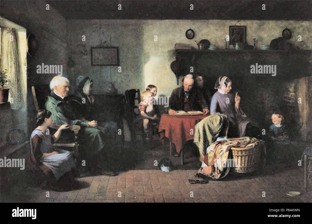 Thomas webster painting hi-res stock photography and images - Alamy