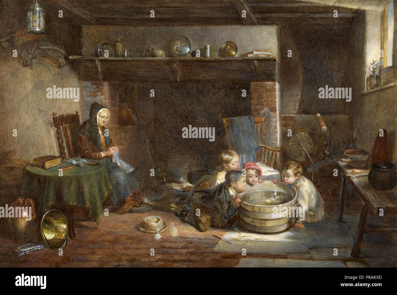 Thomas webster painting hi-res stock photography and images - Alamy