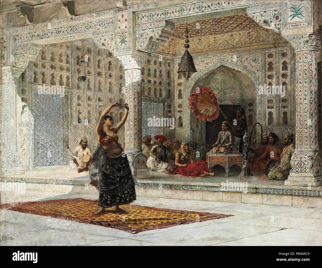 Weeks Edwin Lord - the Nautch Stock Photo - Alamy