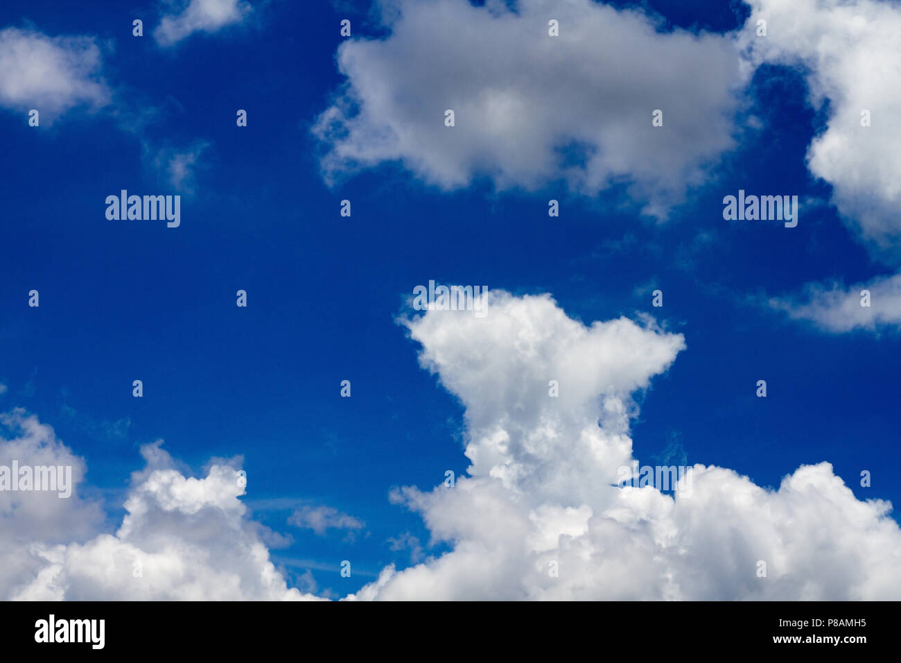Abstract Clouds Form In The Air Of Natural Phenomena Stock Photo - Alamy