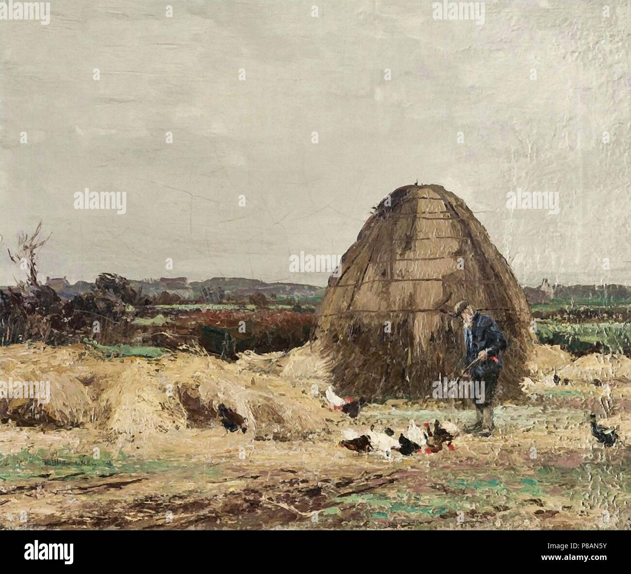 Wells William Page Atkinson - the Old Rick Stock Photo - Alamy