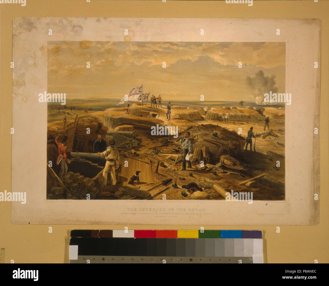 The interior of the Redan taken from its left face. Museum: State ...