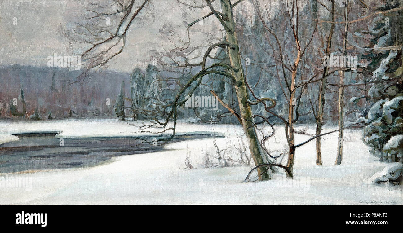 Westerholm Victor - Winter Study Stock Photo - Alamy