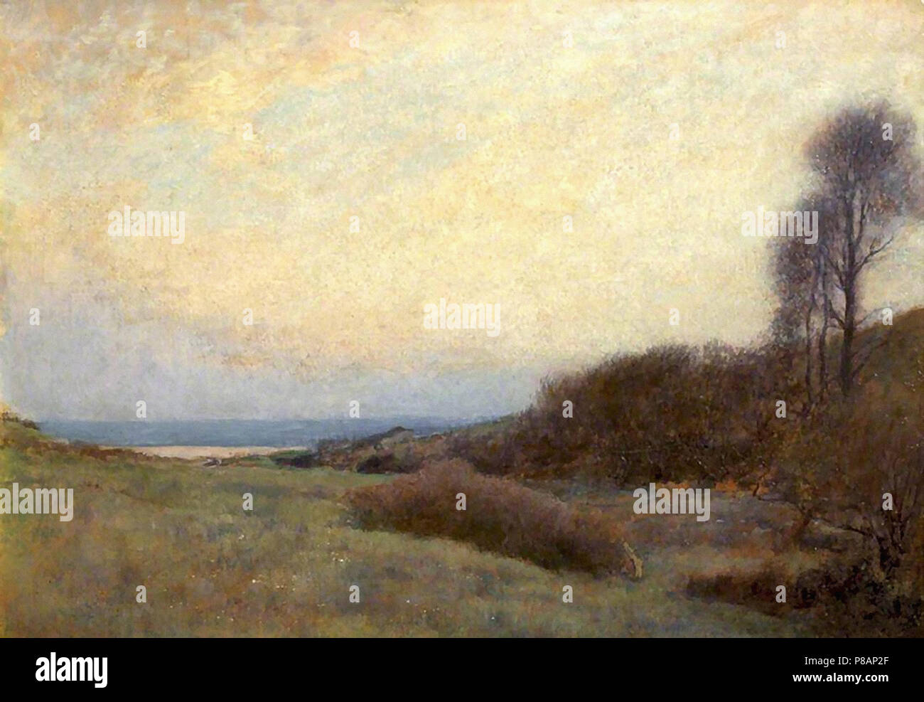 White John - Branscombe Mouth Devon Stock Photo - Alamy