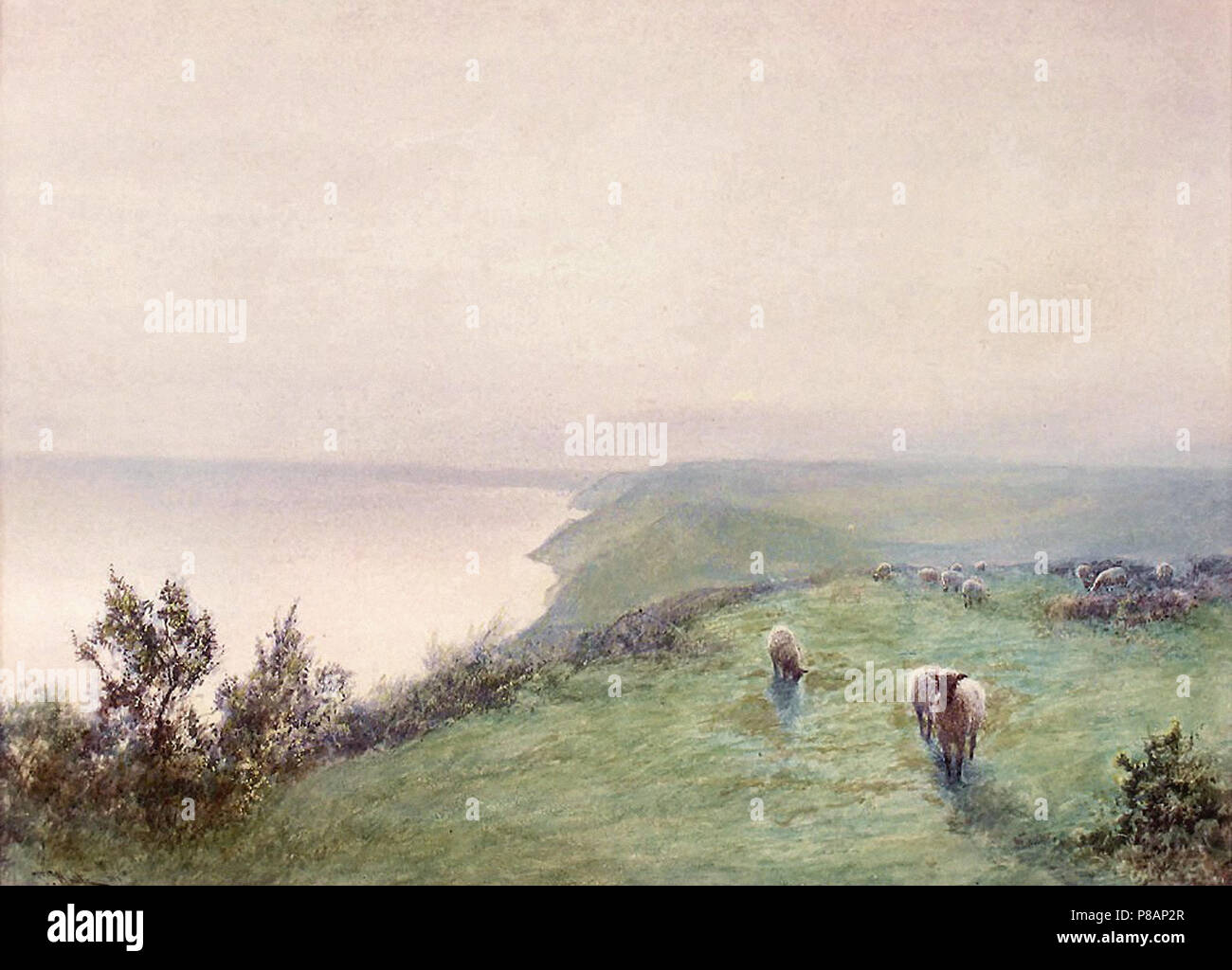 White John - Golden Eve Beer Headland Beer East Devon 2 Stock Photo - Alamy