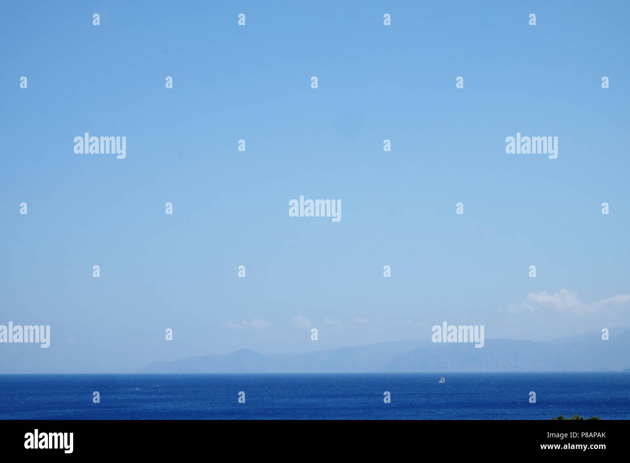 Horizon sky view background Stock Photo - Alamy
