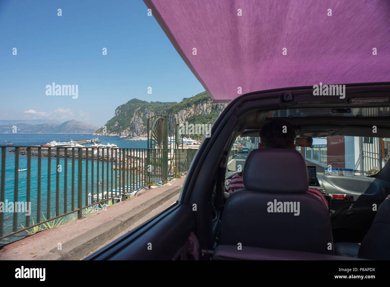 Capri taxi hi-res stock photography and images - Alamy