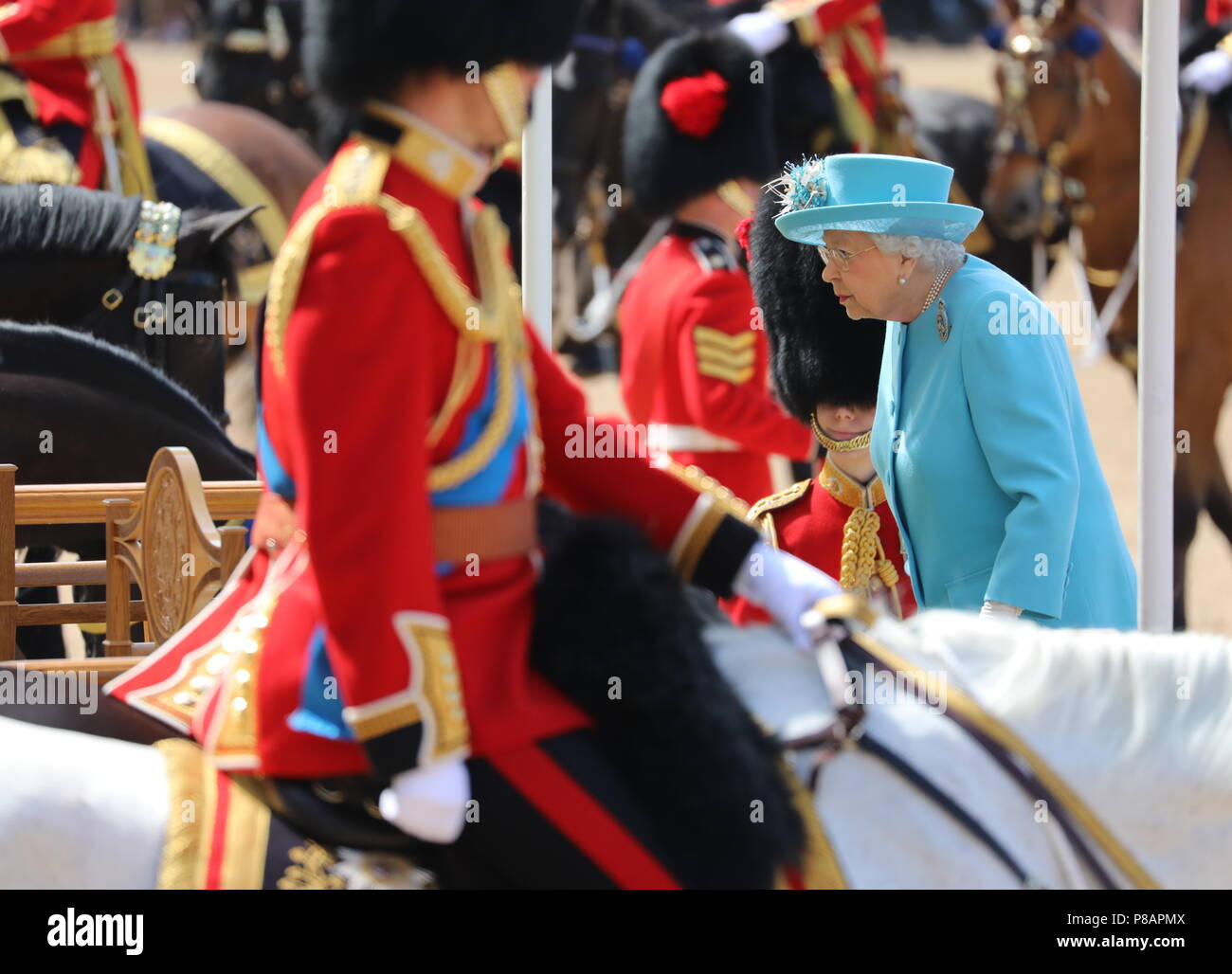 Trooping the Colour 2018: The Queen's Birthday Parade at The Mall ...
