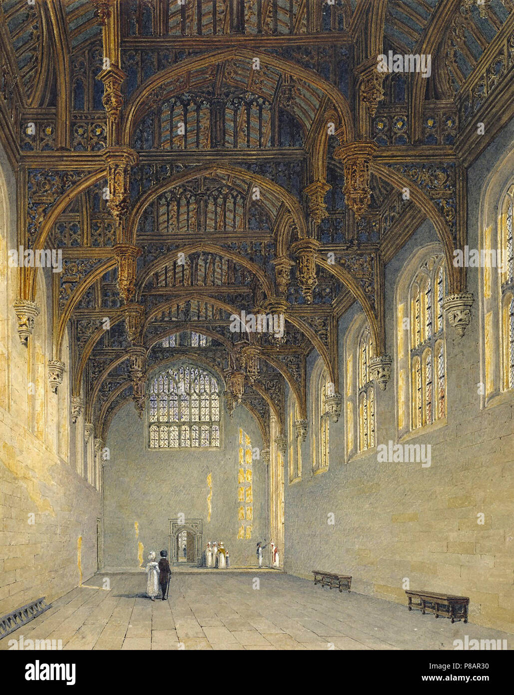 Wild Charles - Hampton Court Palace - the Gothic Court Stock Photo - Alamy