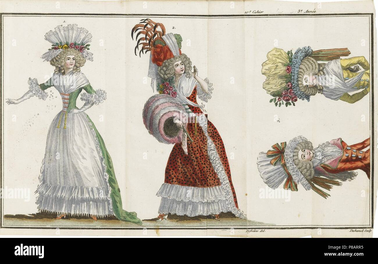 Cabinet des Modes, ou les Modes nouvelles. Museum: PRIVATE COLLECTION ...