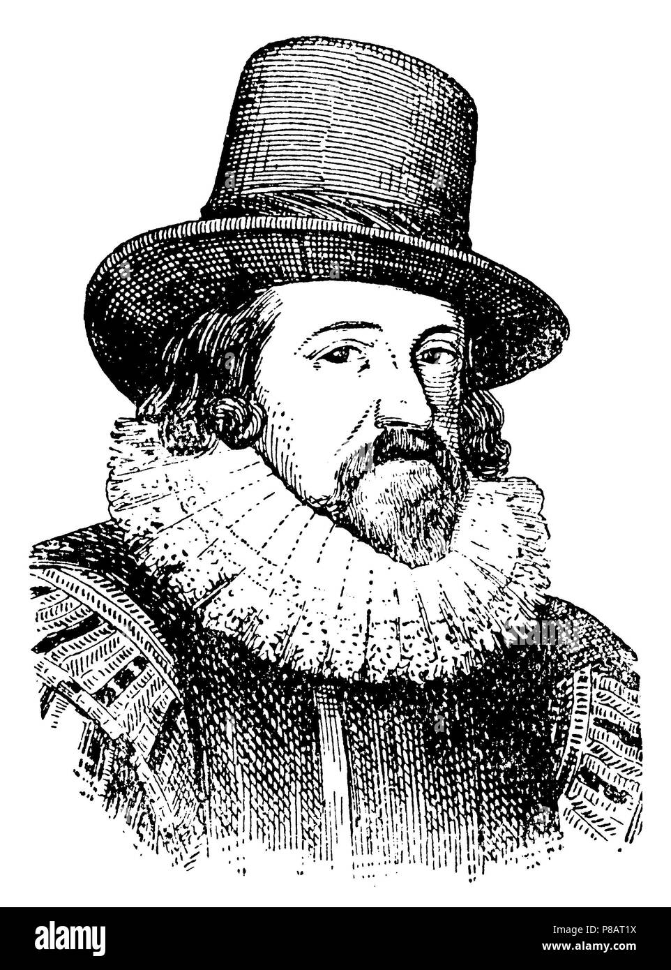 Francis bacon baron baco verulam Cut Out Stock Images & Pictures - Alamy