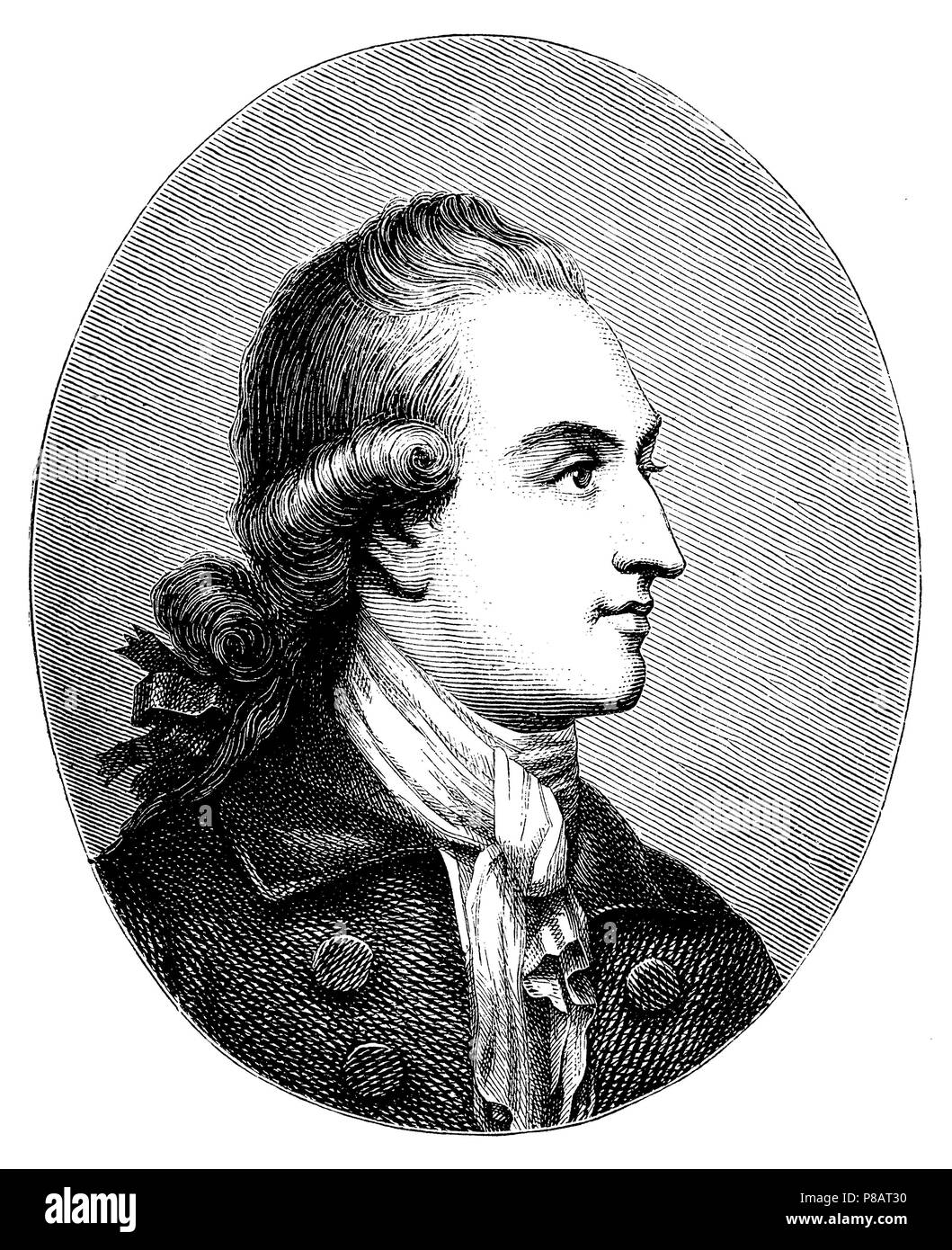 Johann Wolfgang Von Goethe 1749 1832 German Poet High Resolution Stock Photography and Images ...