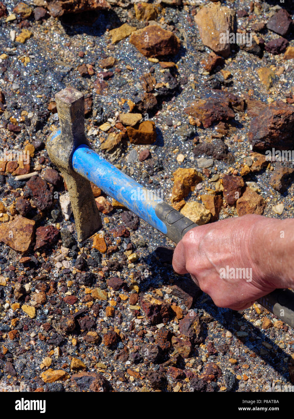 guided tour, abandoned mine, Rio Marina, Elba, Region Tuscany, Province ...