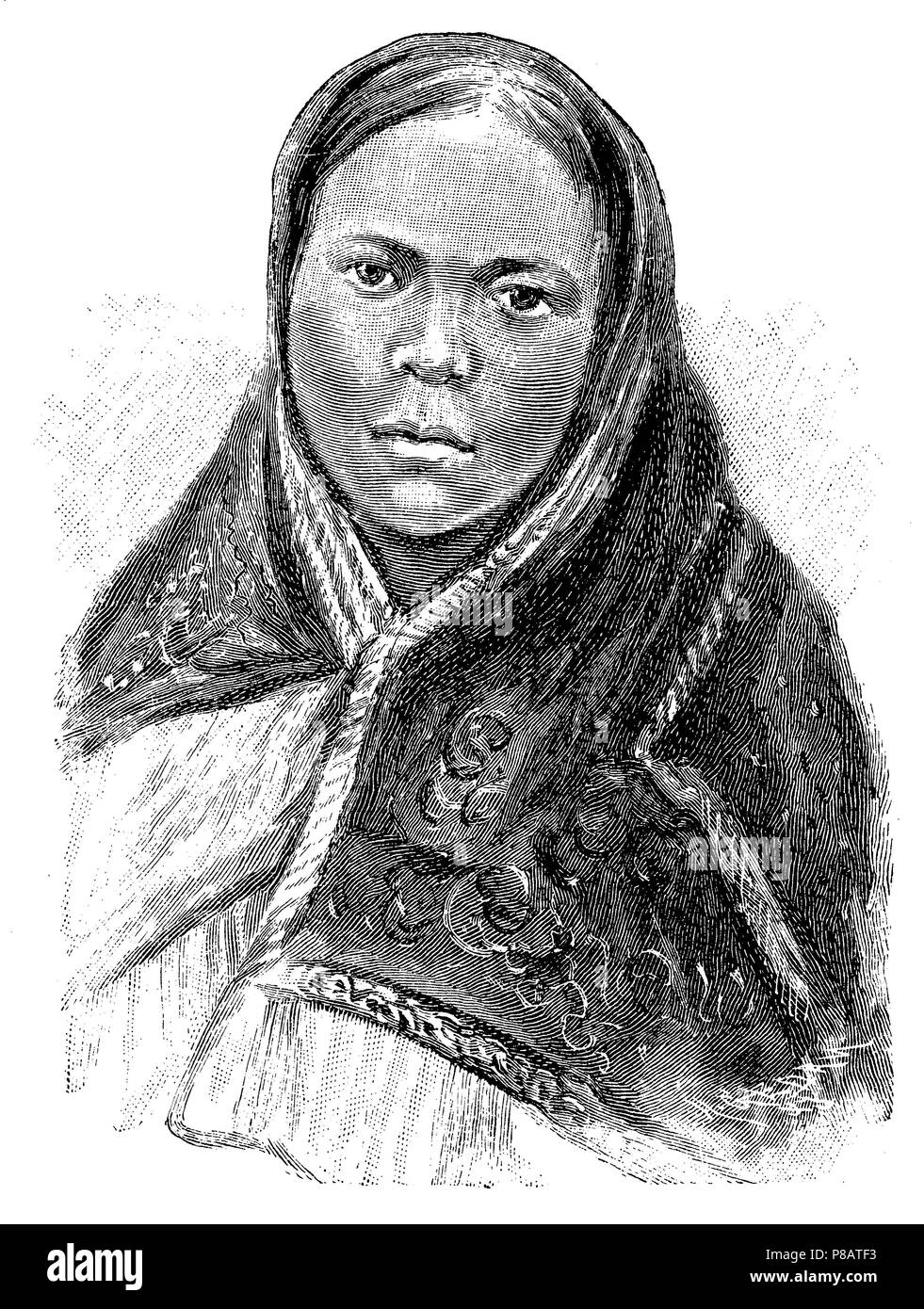 Woman from the Ural region, 1904 Stock Photo - Alamy