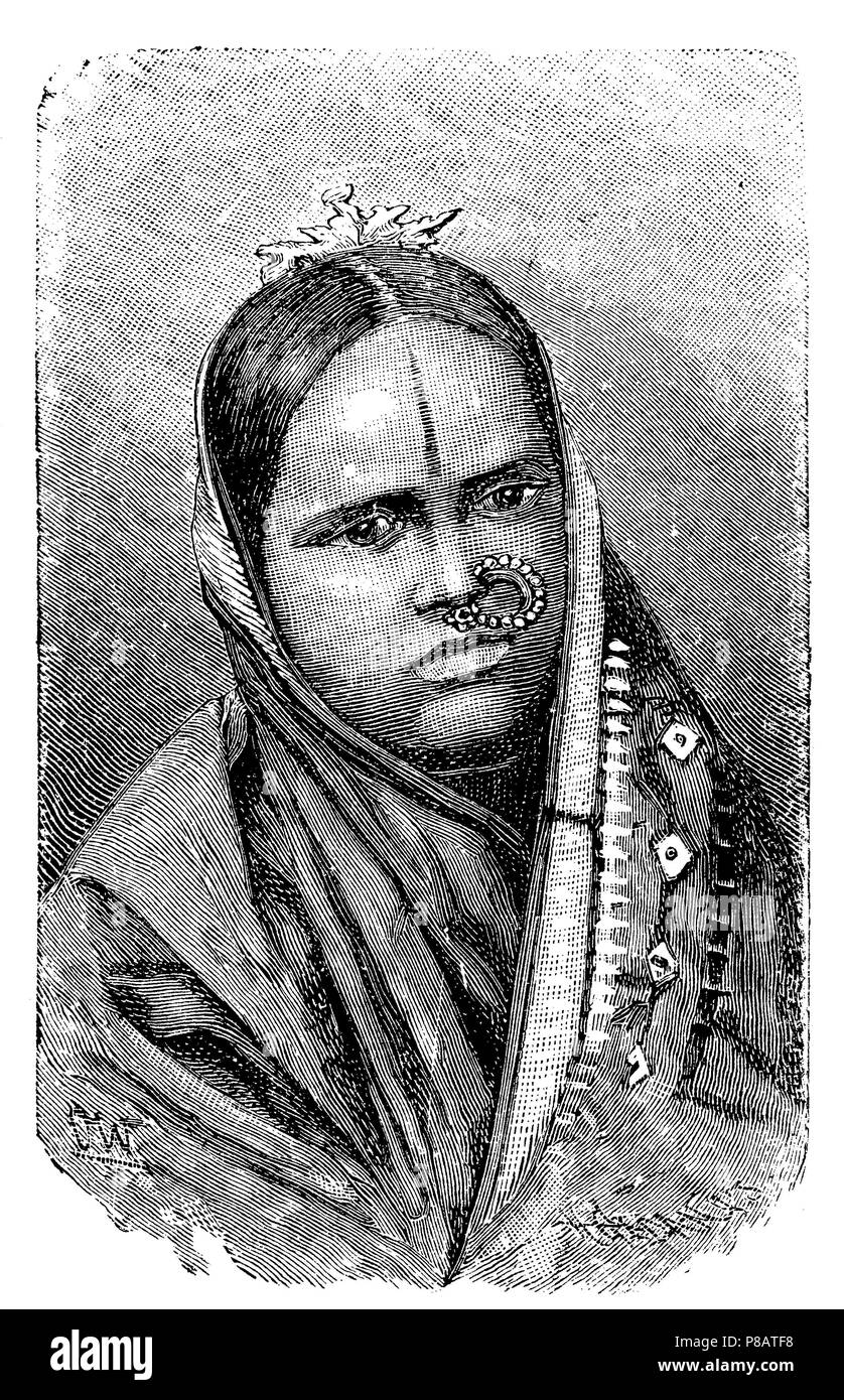 Brahmin woman hi-res stock photography and images - Alamy