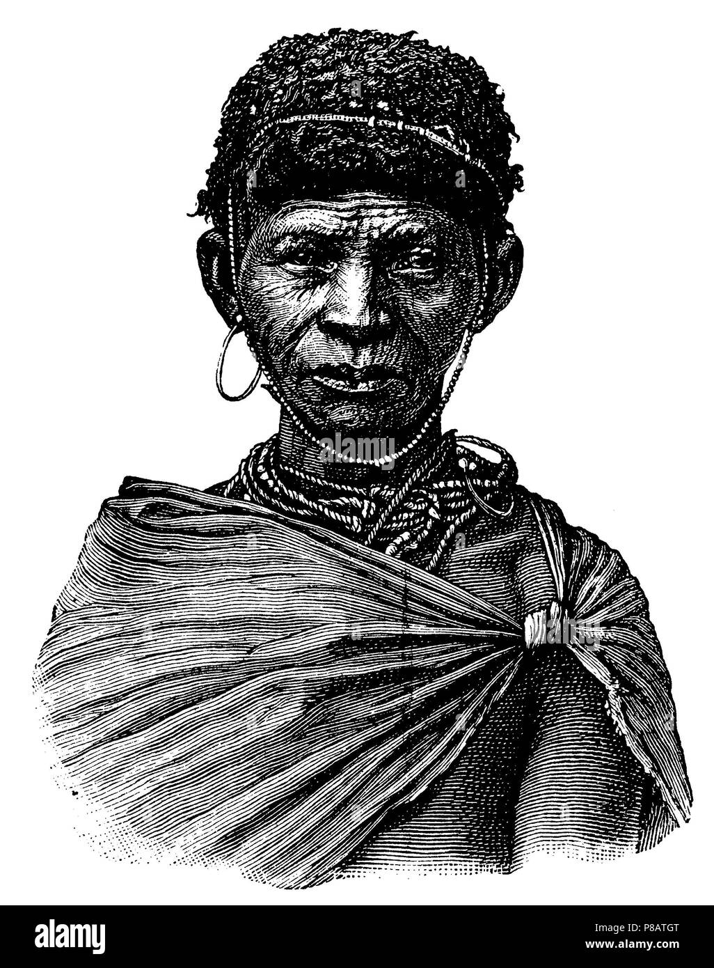 Bushman woman Cut Out Stock Images & Pictures - Alamy