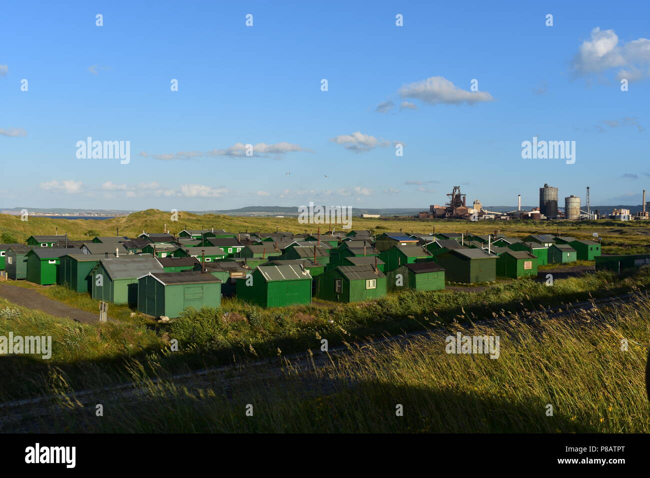 Green huts hi-res stock photography and images - Alamy