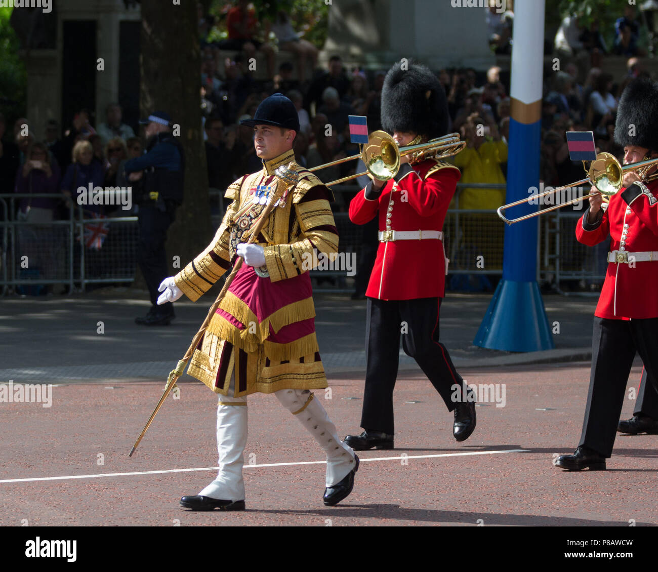 The official birthday of the British Sovereign has been marked by The ...