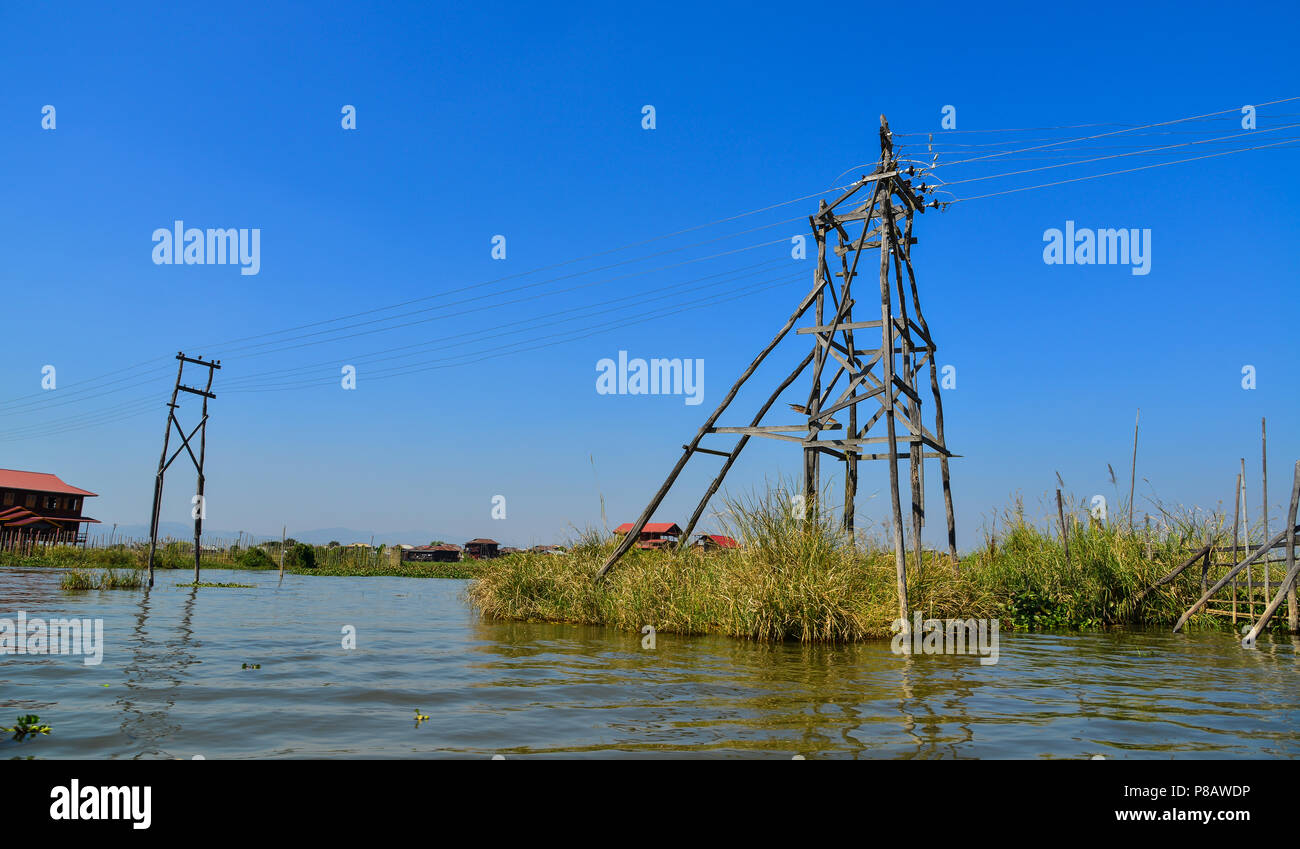 Wooden Pylon High Resolution Stock Photography and Images - Alamy