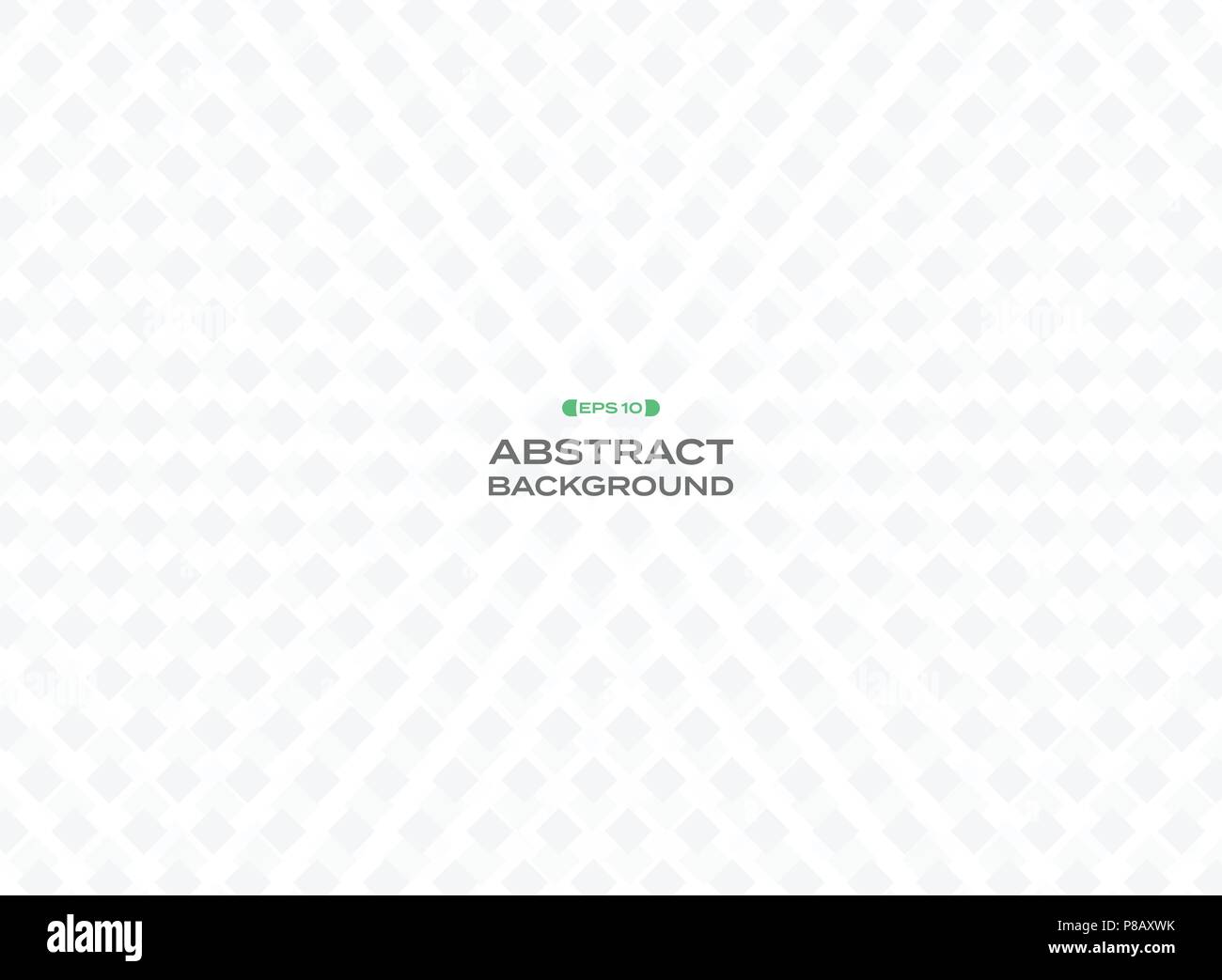 Abstract of soft grey white color square pattern background. vector ...