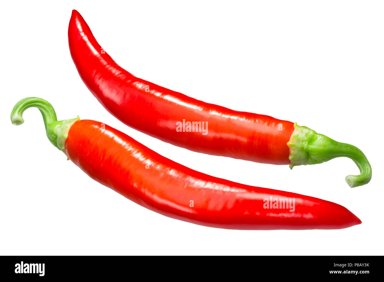 Budai Csipos Paprika Hungarian Pepper, whole ripe pods Stock Photo - Alamy
