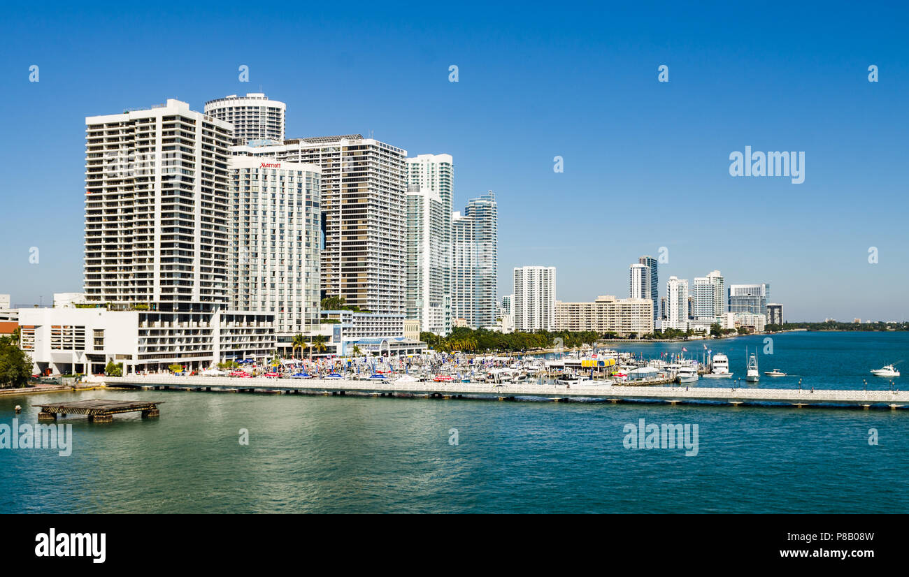 Florida miami waterway hi-res stock photography and images - Alamy