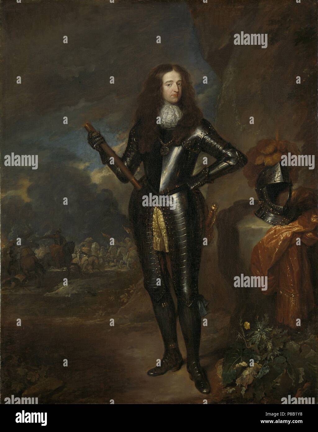 Portrait of William III of Orange (1650-1702). Museum: Rijksmuseum ...