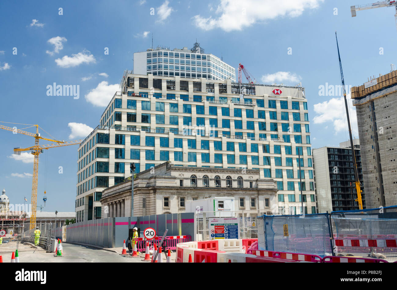 Large scale redevelopment and construction projects in Birmingham city ...