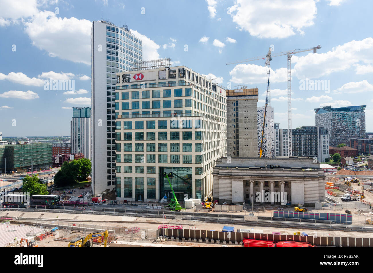 Birmingham library roof garden hi-res stock photography and images - Alamy