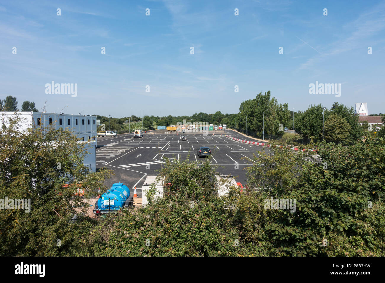 Car compound hi-res stock photography and images - Alamy