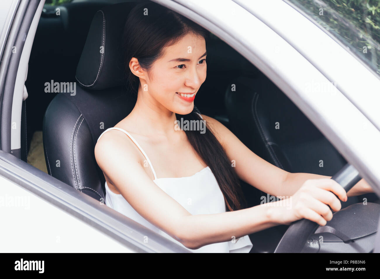 Japanese Woman And Cars